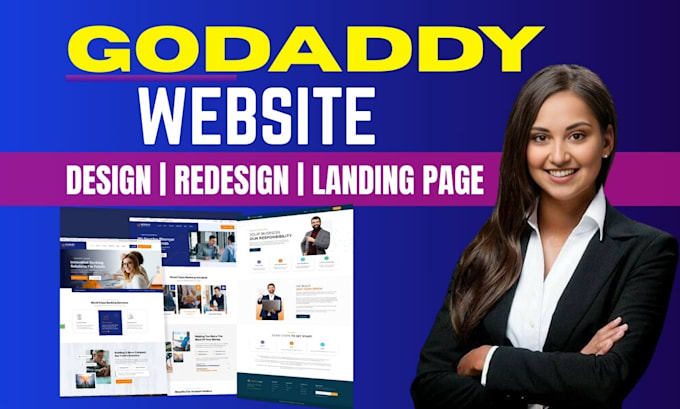 Do godaddy website design redesign godaddy wordpress landing page ...