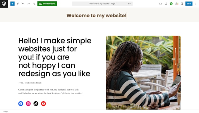 Make a basic website by Aaron_websites | Fiverr