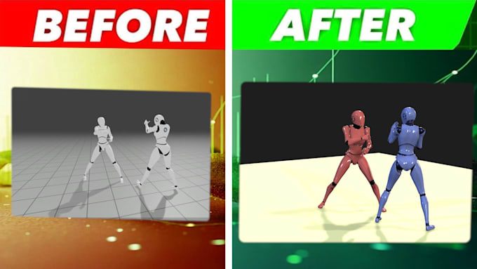 Cleanup and repair motion capture mocap animation for you by Tomasi1 ...