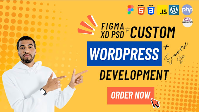 Convert figma to wordpress, xd or psd to wordpress, figma to elementor website by Jawad_ali7214 ...