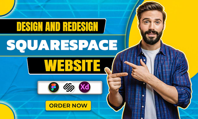 Build squarespace website, design and redesign square space by ...