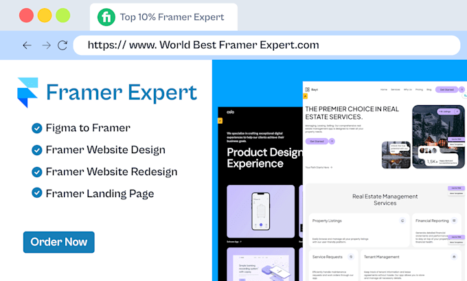 Redesign framer website, fix framer website, framer seo and framer design by Eniolaui | Fiverr