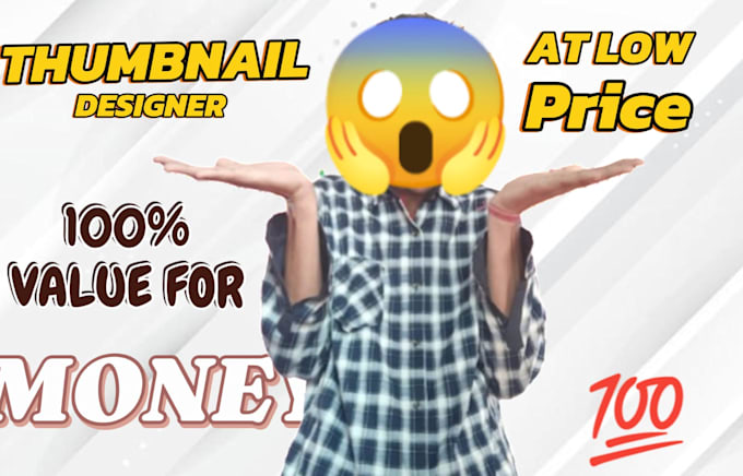 Make a creative and attractive yt thumbnail by Hovvlogs | Fiverr