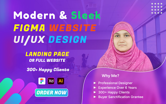 Do figma website, figma landing page, figma ui design, figma design, website ui by Mdsiam178 ...