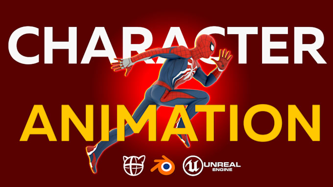Animate high quality 3d character for games and more by Zulkaidov | Fiverr
