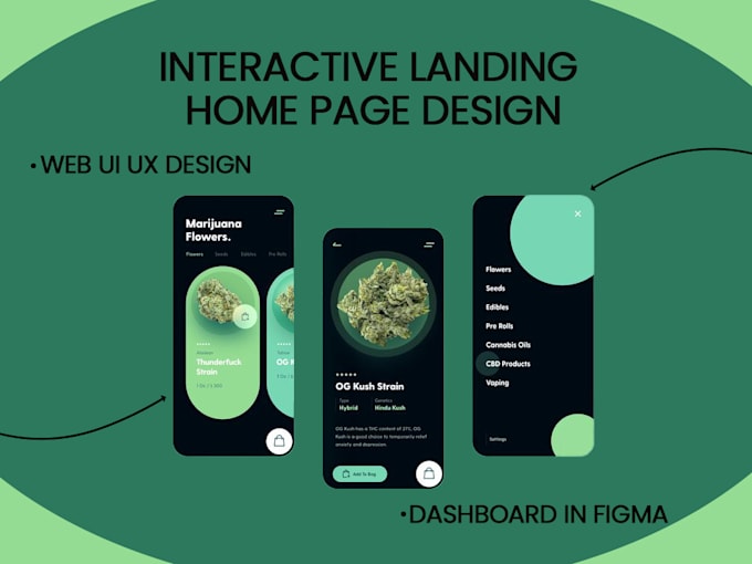 Do ui ux design, website ui ux design, dashboard, landing page design ...