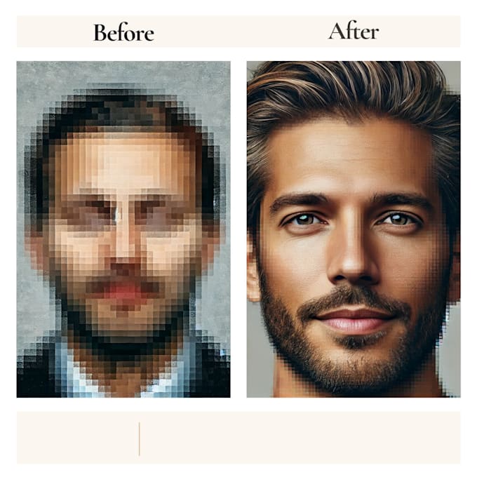 Enhance, upscale, improve low res photo to high resolution by Ahmedfaraz256 | Fiverr