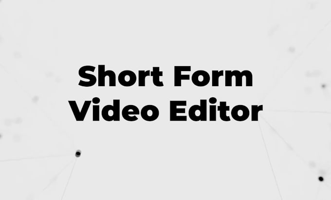 Do short form editing for youtube shorts, reels and tiktok by Vfxbyali ...