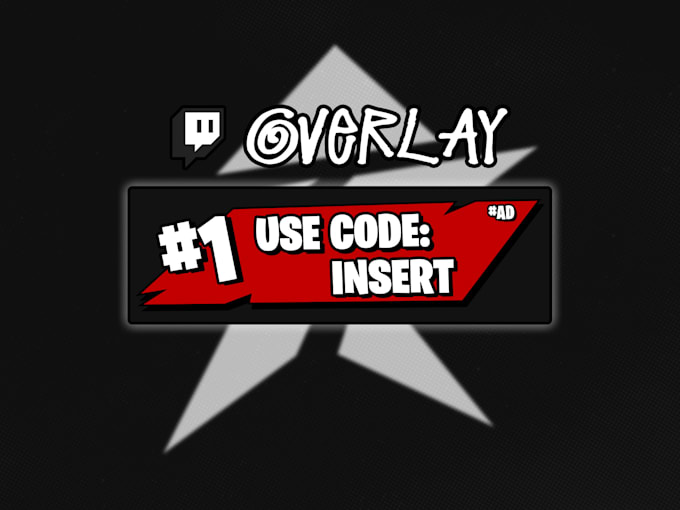 Create a fortnite creator code overlay for your stream by Spidercore ...