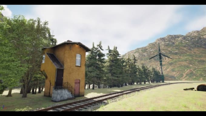 Do unreal engine 3d game environment level design game background game art by Falk_shina | Fiverr