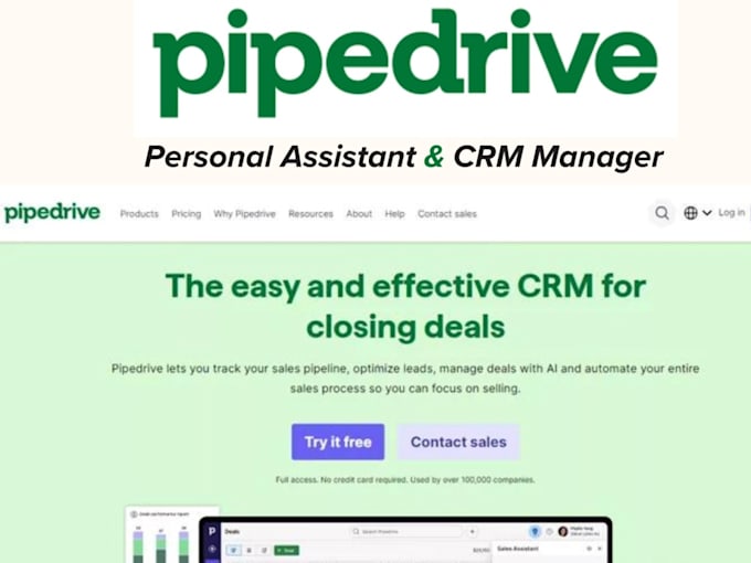 Setup pipedrive crm, automation, workflow, integration, pipedrive specialist by Ewa_crm | Fiverr