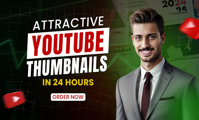 Design viral youtube thumbnails to boost your views by Digi_pix | Fiverr