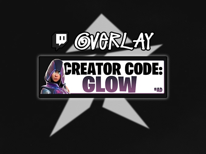 Create a fortnite creator code overlay for your stream by Spidercore ...