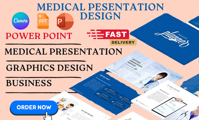 Design eye catching medical powerpoint presentation on medical and ...