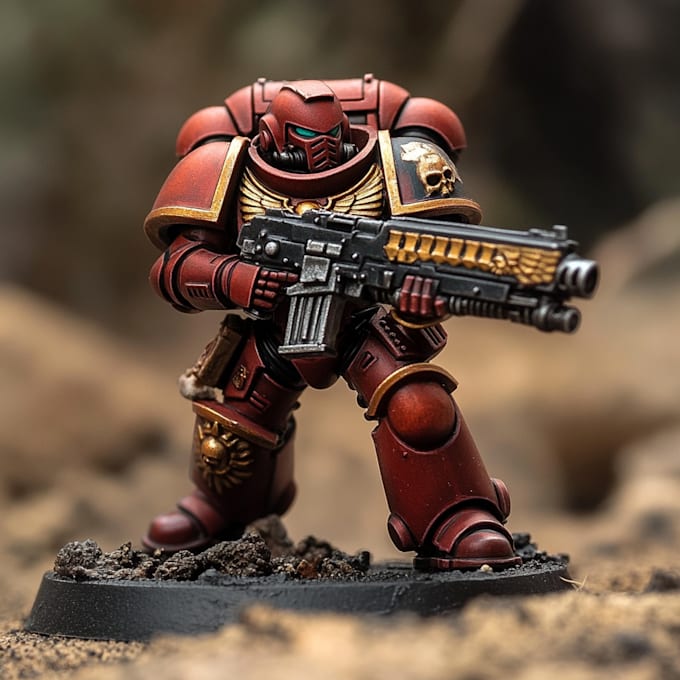 Create your warhammer 40k character illustration by Ngumabiong | Fiverr