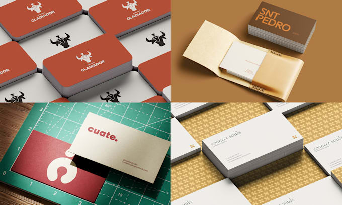 Design amazing and brand adapted business cards by Cuatestudio | Fiverr