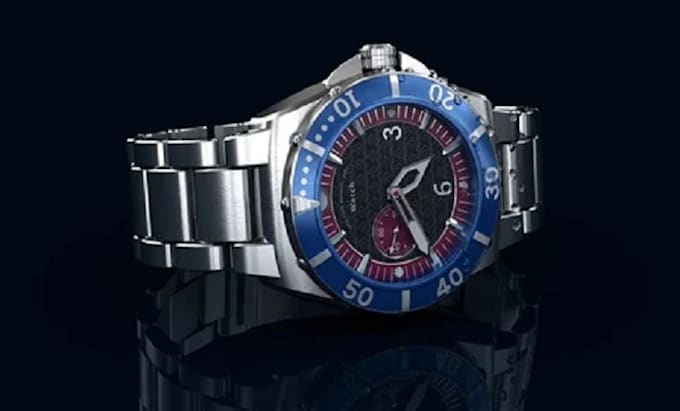 Do 3d watch animation video 3d wristwatch animation 3d cgi watch model ...