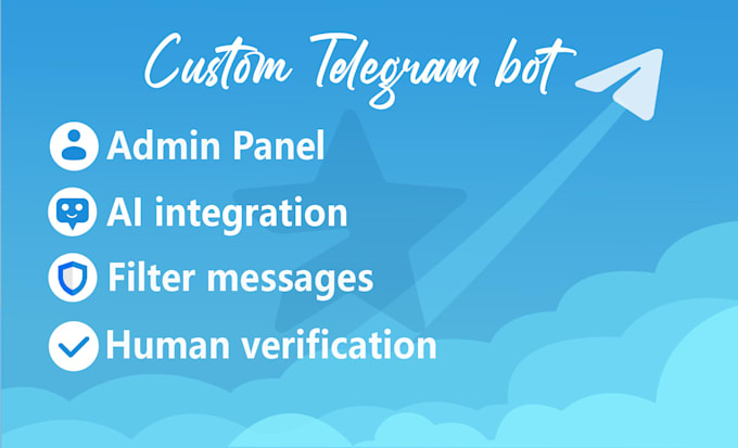 Develop a telegram bot by Nury2000 | Fiverr