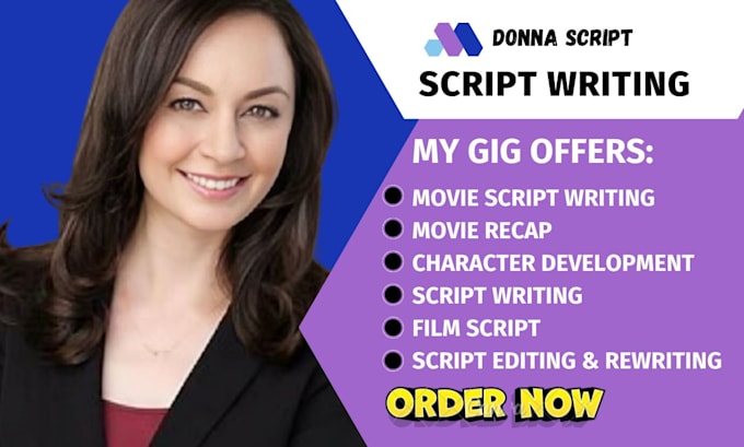 Do movie script, screenplay formatting editing and proofreading as script editor by Donnascript ...