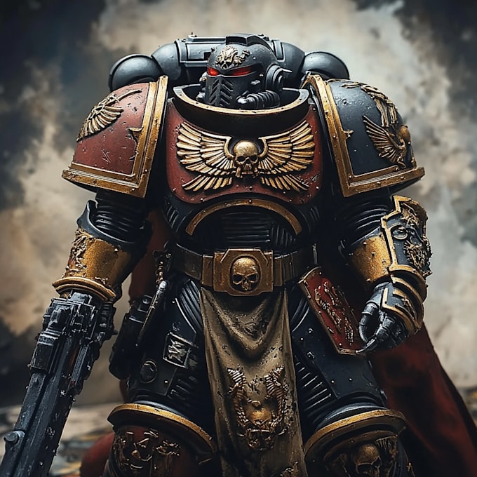 Make a warhammer 40k character by Beatrnett | Fiverr