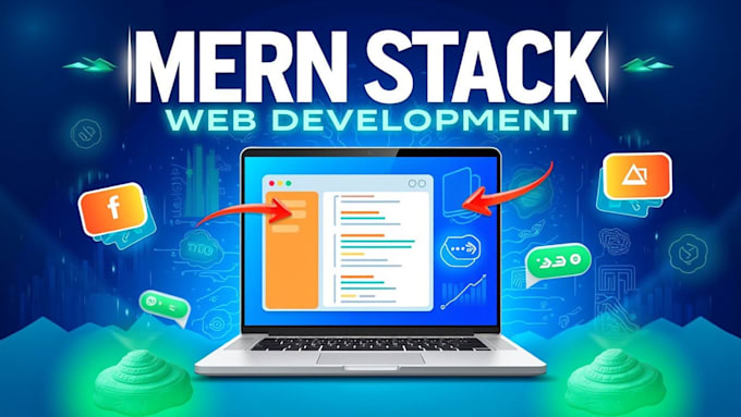 Be your mern stack developer full stack website development by Sajjadali805 | Fiverr