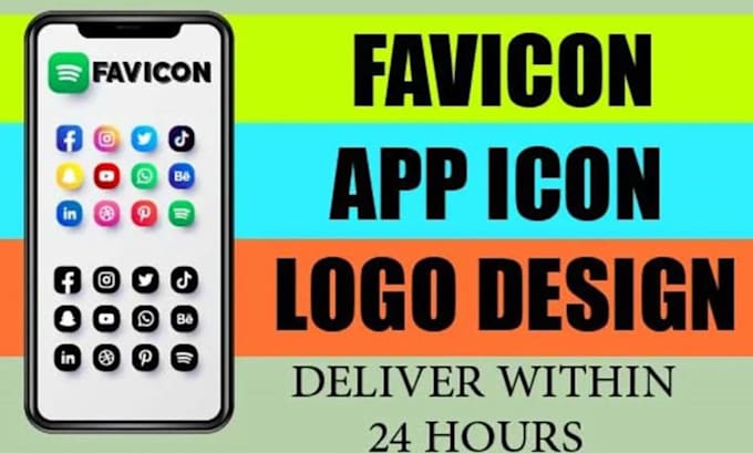 Design custom app icon favicon and favicon design by Zunairamalik080 ...