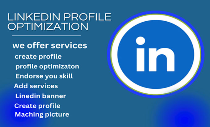 Optimize your linkedin profile banner picture by Muskanhaiderali | Fiverr