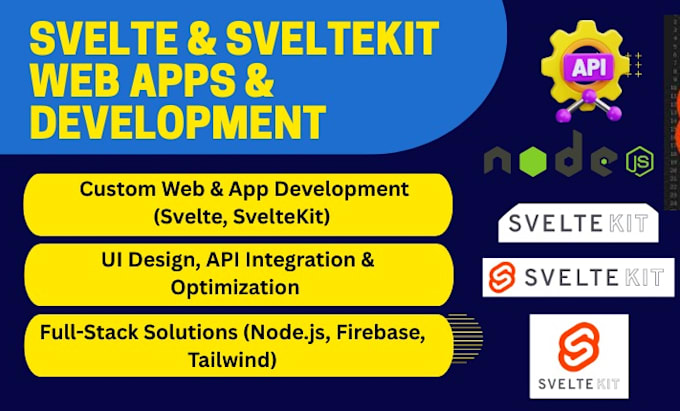 Develop svelte, sveltekit apps, ui, figma to code, tailwind, and apis by Yasir_shah11 | Fiverr