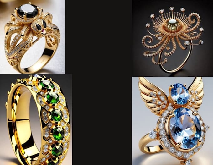 Create 3d jewelry design realistic jewelry rendering by Rajji_designer1 ...