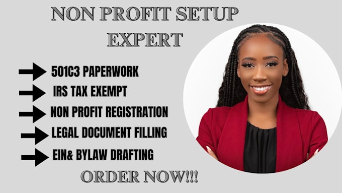 File your 501c3 paperwork non profit registration and full bylaw form ...