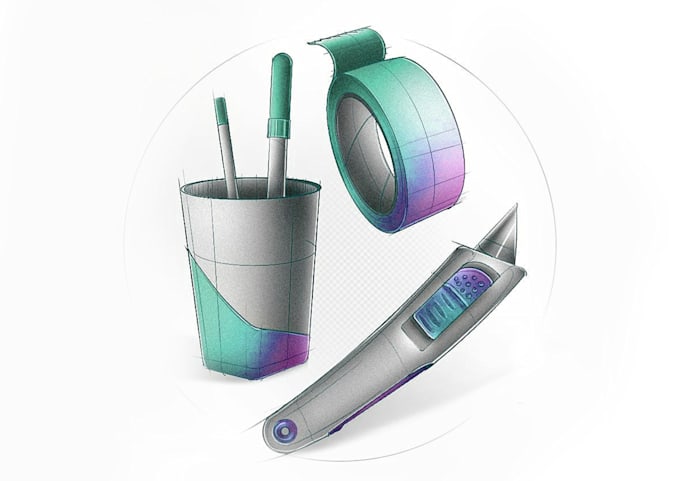 Draw any object sketch, line art and illustration for you by Abir035 ...