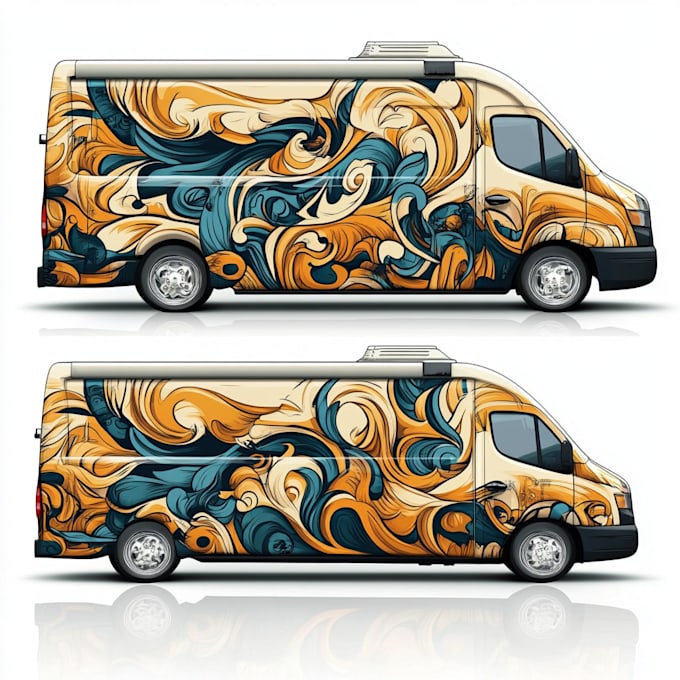 Create eye catching vehicle wrap, creative wrap, car wrap by Lolawrence1 | Fiverr