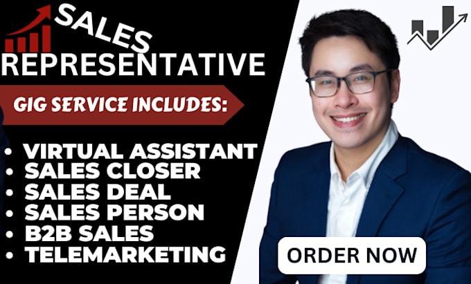 Be your salesperson virtual sales deal assistant telemarketing b2b sales closer by Joe_stephen0 ...