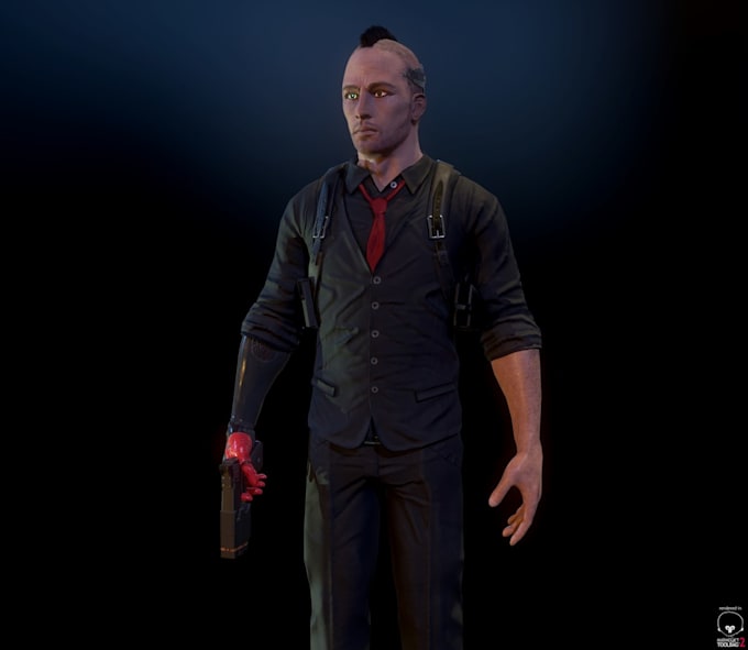 Articulate 3d realistic character for game, animation unity, unreal engine by Peacehappiness1 ...