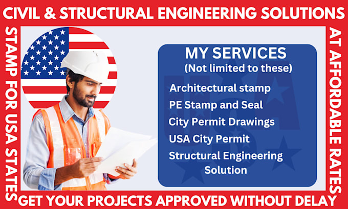 California licensed structural engineer calculations usa city permit pe ...