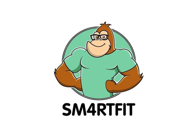 Deign cartoon winner gym fitness logo by Lachlan_dadswel | Fiverr
