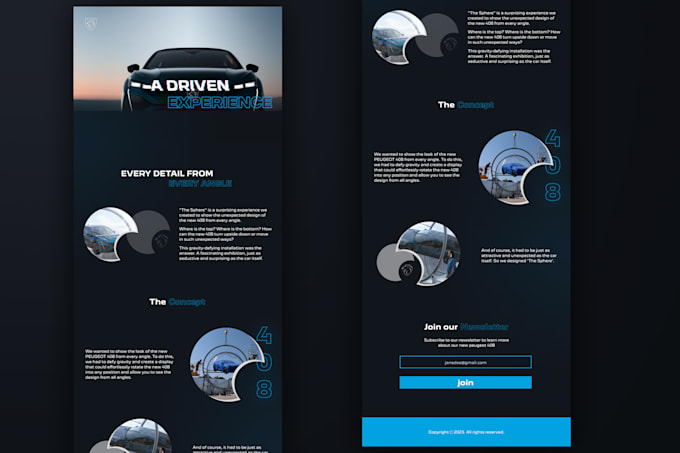 Design your landing page fully responsive on figma by Moha_bacar | Fiverr
