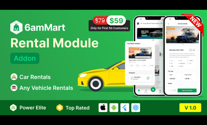 Install And Customize 6ammart Car Rental Module Addon By Codesolvex