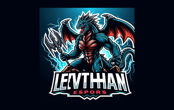 Do modern leviathan, dragon mascot logo with free vector file by Noah ...
