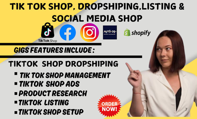Audit tiktok shop setup tiktok dropshipping shopify dropshipping ig shop fb shop by ...