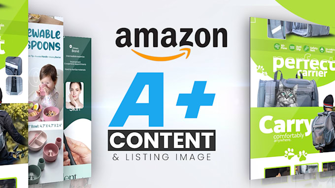 Design amazon a plus content and amazon listing images or product photo ...