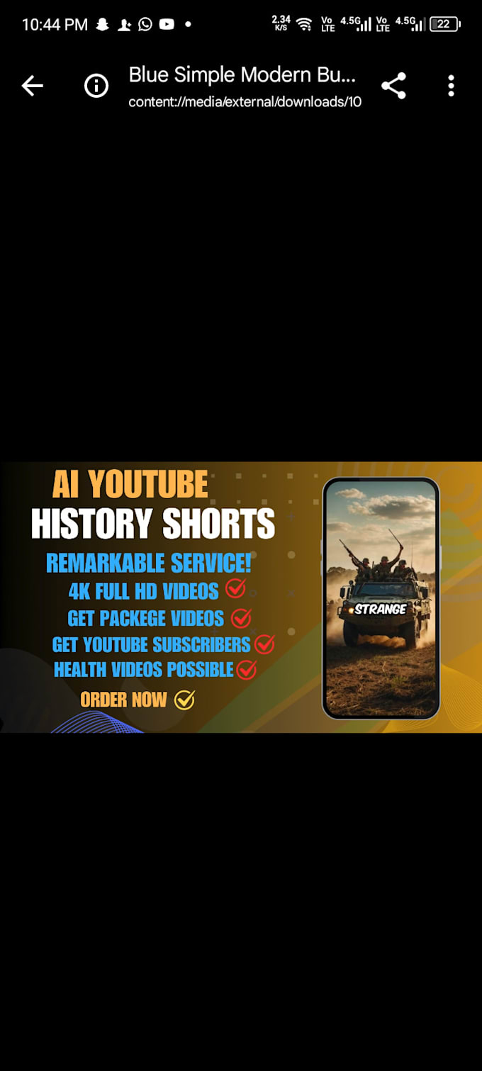 Create ai youtube history shorts by Vikram_82 | Fiverr