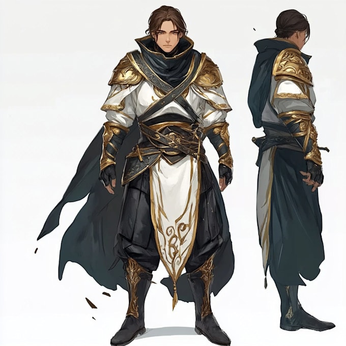 Create your own fantasy concept art and dnd characters by Monanagh | Fiverr