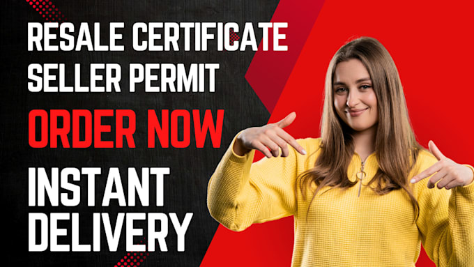 Make california resale certificate or seller permit by Aun_alie | Fiverr