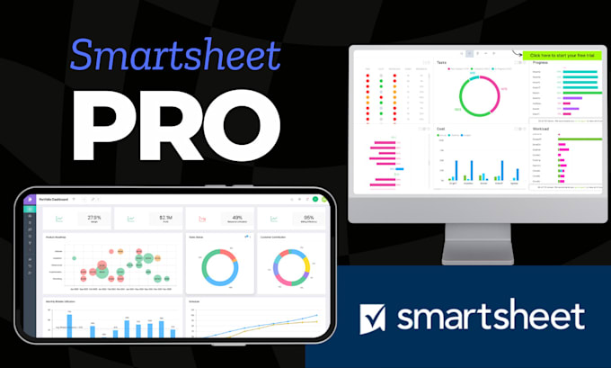Create and automate workflows and dashboards using excel and smartsheet by Samwix3 | Fiverr