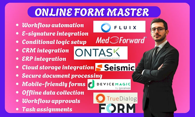 Setup ontask fluix medforward form com truedialog forms device magic seismic by Moce_formking ...