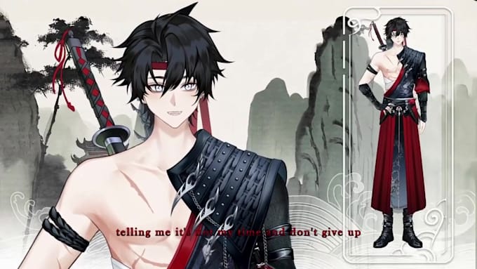 Create custom live 2d vtuber model, live 2d rigging, live streaming ...