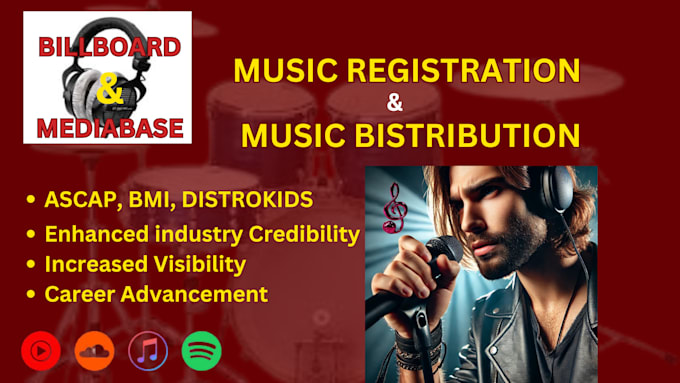 Do music registration music distribution ascap bmi distrokids billboard ...
