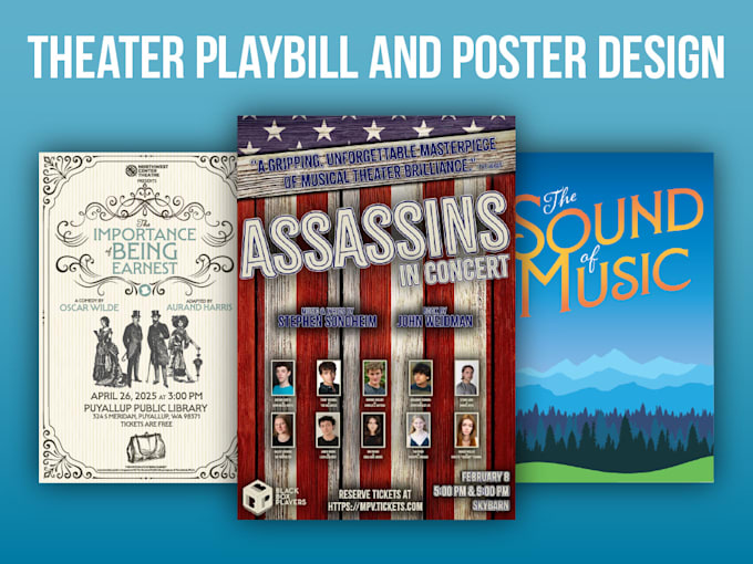 Design stunning theatre posters, brochures, and playbills by ...