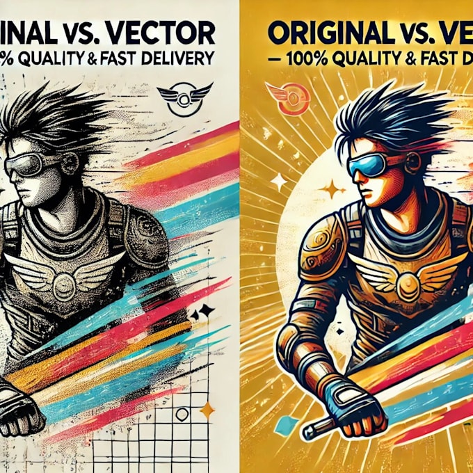 Vector tracing , redraw logo, image to ai,eps,svg,png,pdf by Mercysun11 | Fiverr